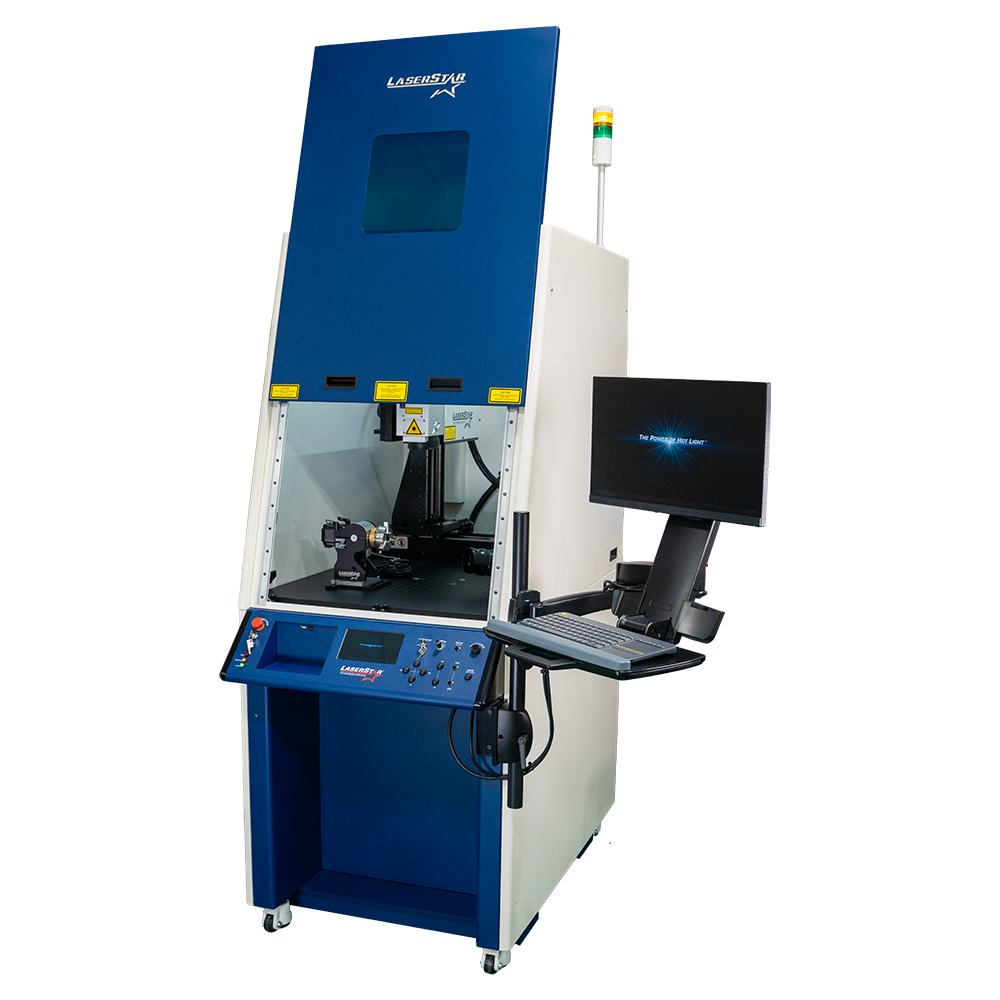 FiberCube 3805 Series Industrial Laser Marking & Engraving Workstation ...