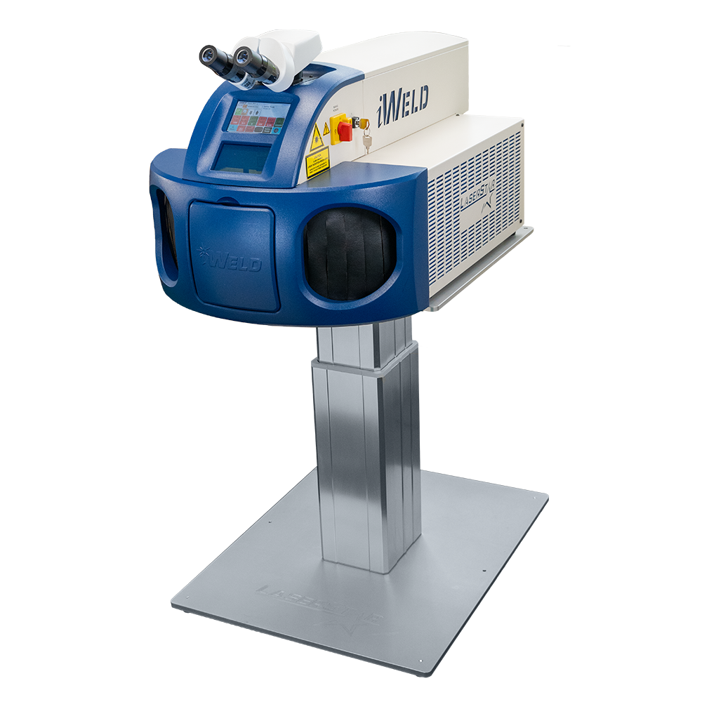 Adjustable Floor Stand for Benchtop Laser Welder | 992-993 Series